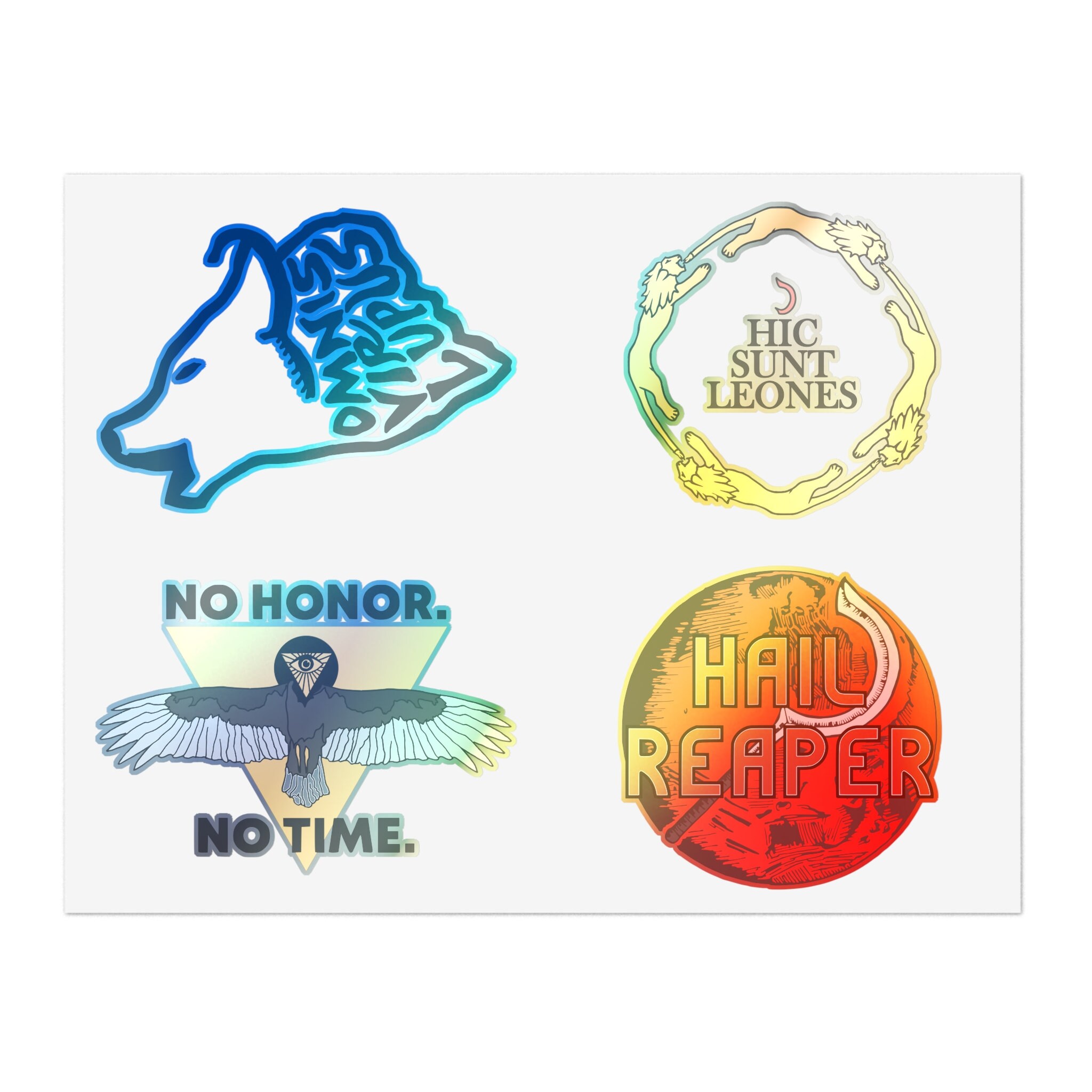 Red Rising Sticker Sheet, Two Types - Etsy