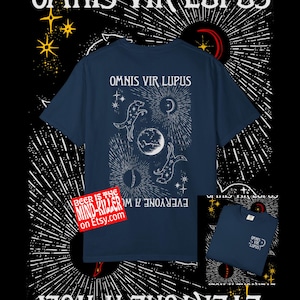Omnis Vir Lupus in Space, Red Rising Merch, Comfort Colors, Unisex ...