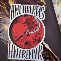 Lion of Mars - Red Rising Inspired Sticker - Etsy