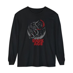 Dark Age, Red Rising Merch, Unisex Garment-dyed Long Sleeve T-shirt ...