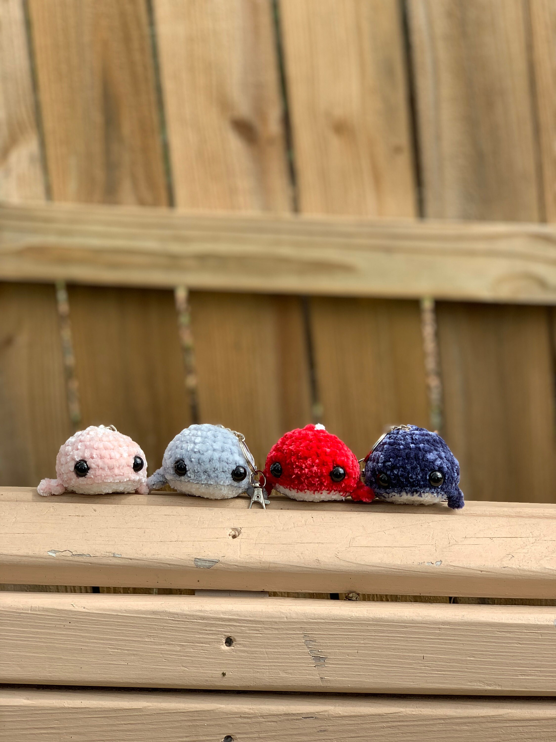 Handmade Whale Keychains - Etsy