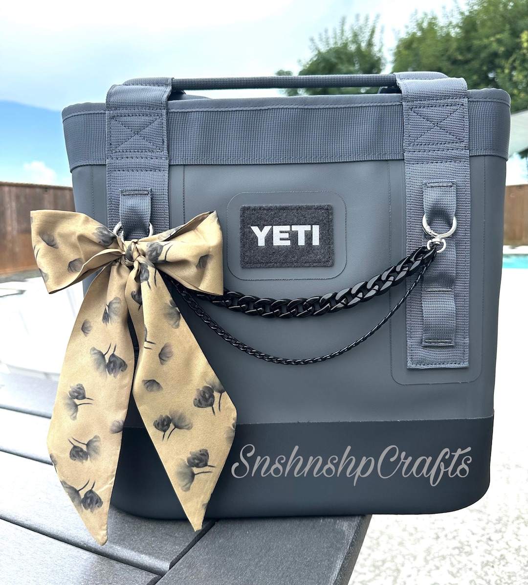 Satin Bow Handbag Keychain Tote Bag Yeti Camino Bogg Bag Accessory - Etsy