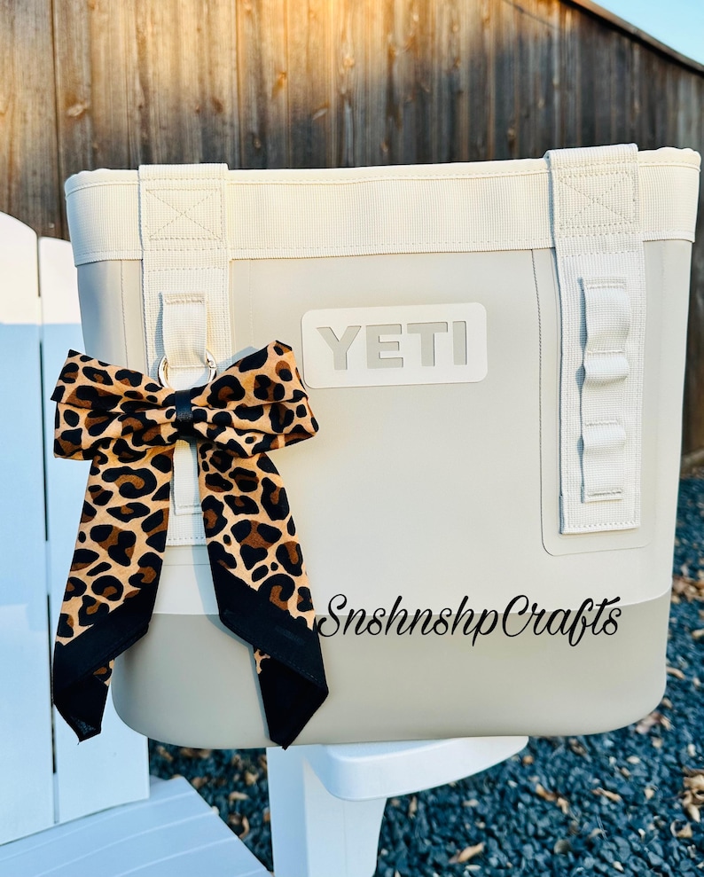 Bandana Bow Keychain Yeti Camino Bogg Bag Tote Accessories - Etsy