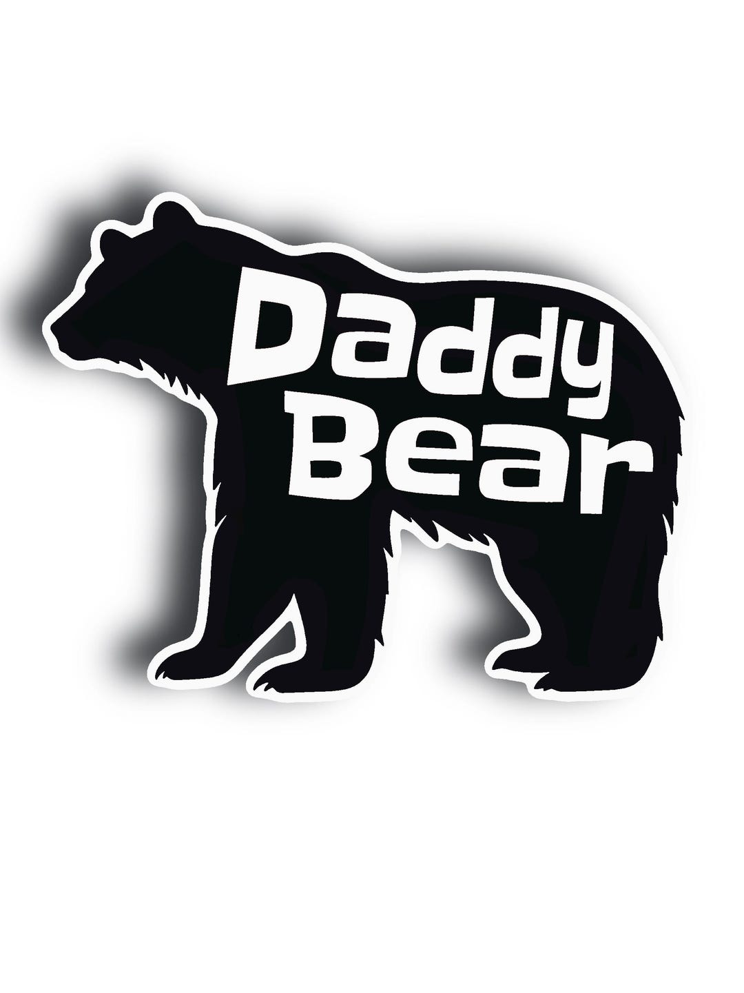 DADDY BEAR Bumper Sticker - Etsy