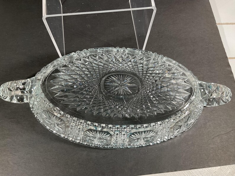 EAPG Imperial Cut Glass “amelia Pattern” Celery Dish - Etsy