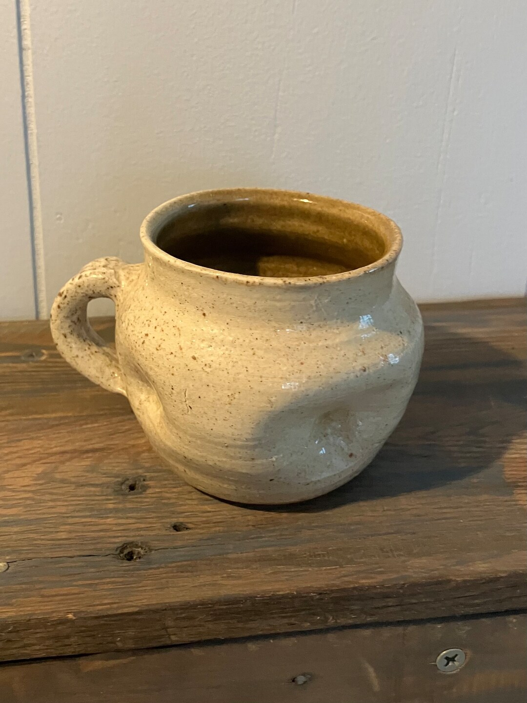 Pinched Handmade Pottery Mug - Etsy