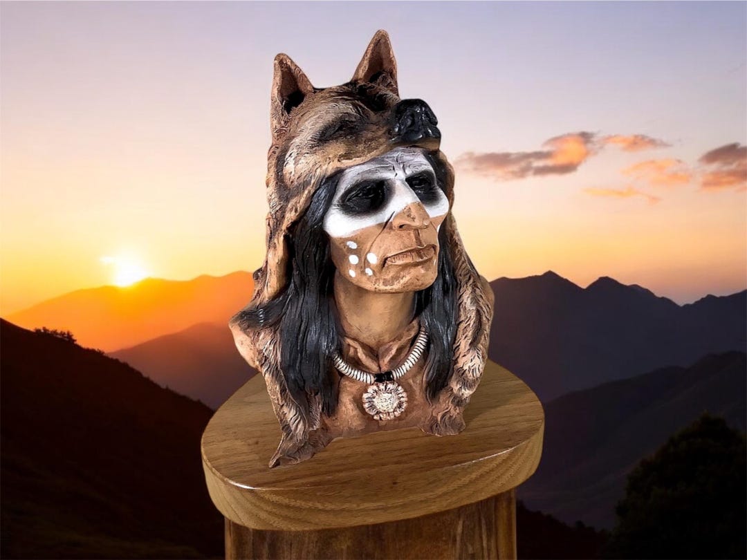 Neil J. Rose “leads the Wolf” Sculpture - Etsy