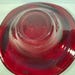 Murano Style Deep Ruby Red Glass Dish With Colorful Swirls - Etsy