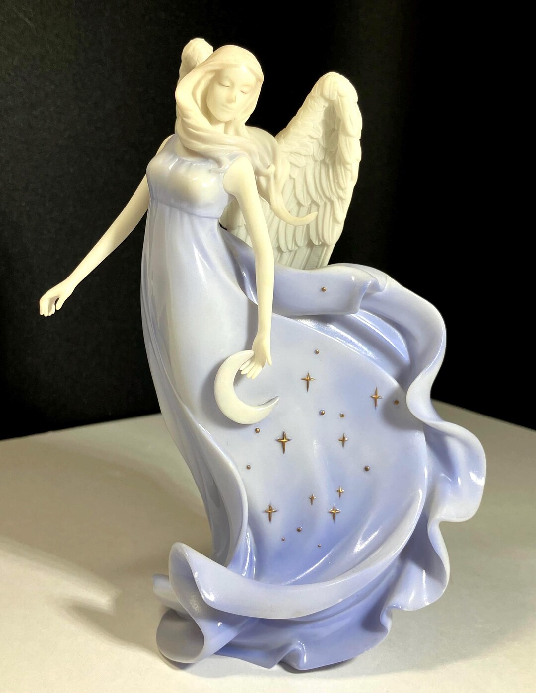 Beautiful Angel in Purple Flowing Dress - Etsy