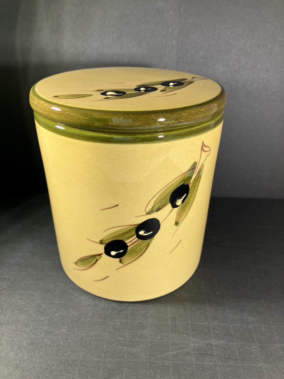 Traditional Italian Garlic Keeper With Grater Lid - Etsy