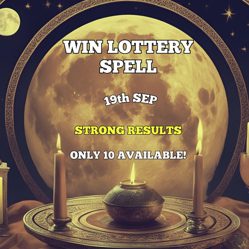 Lottery Spell - Etsy