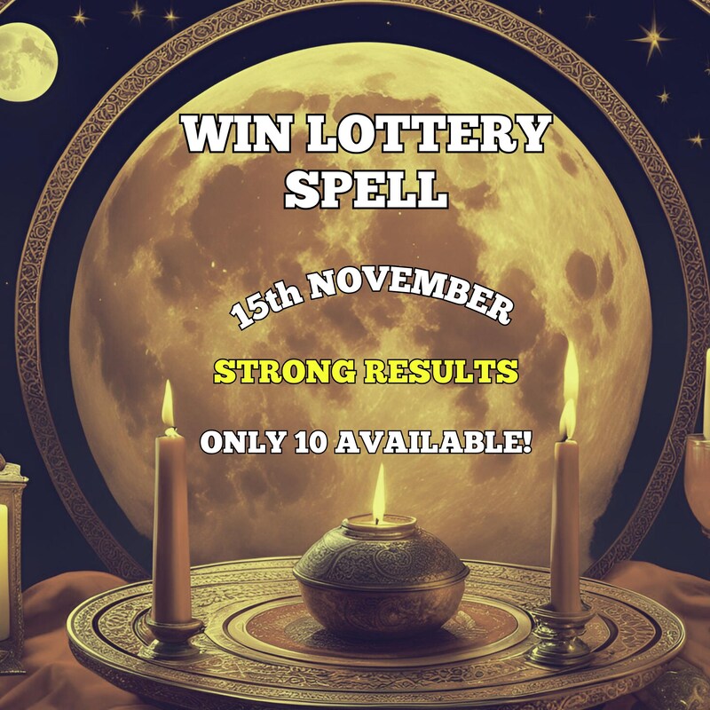Lottery Spell - Etsy
