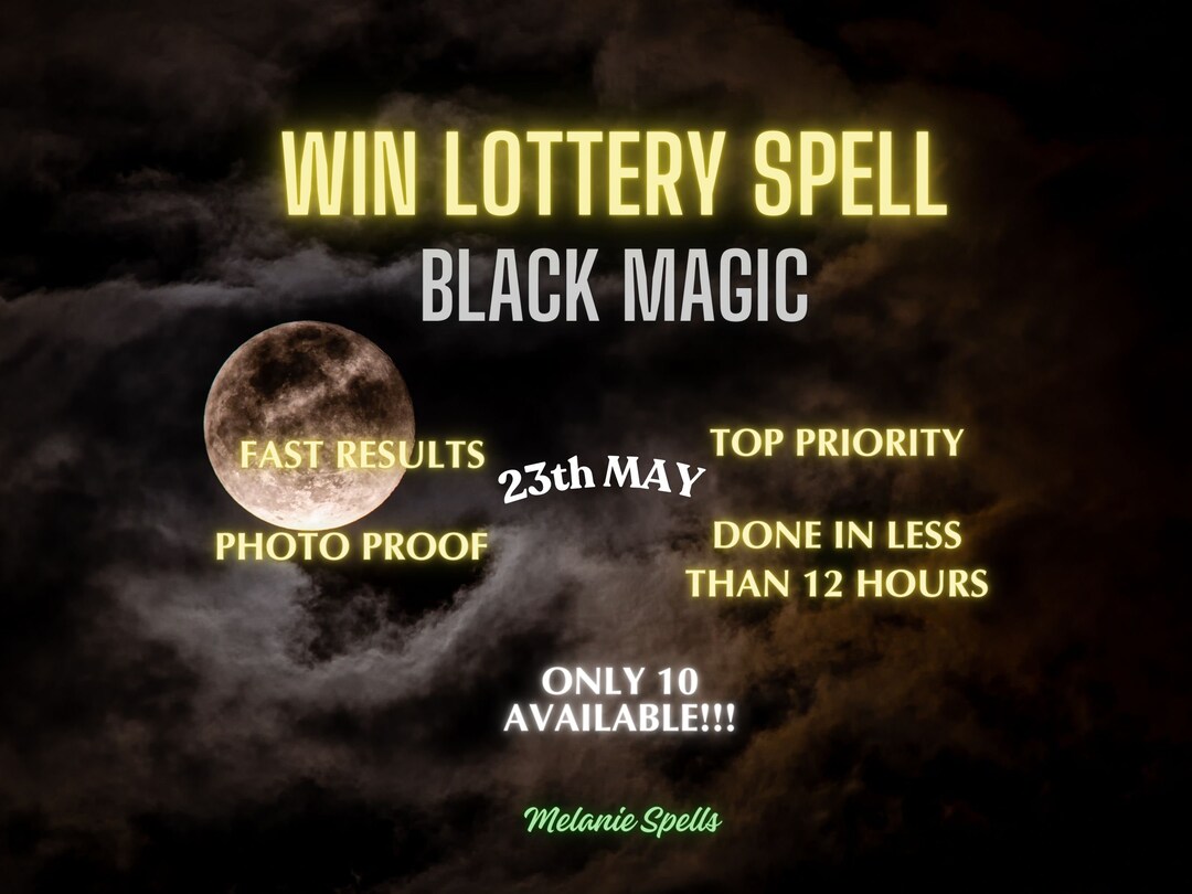 Full Moon Black Magic POWERFUL WIN LOTTERY Spell, Fast Money Spells for ...
