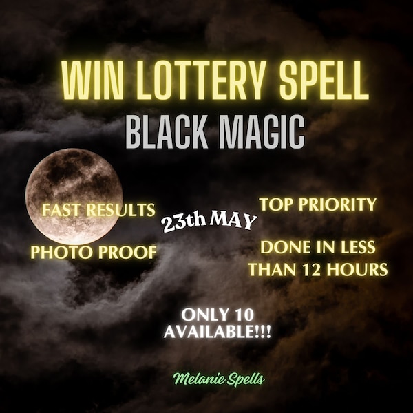Lottery Spell - Etsy
