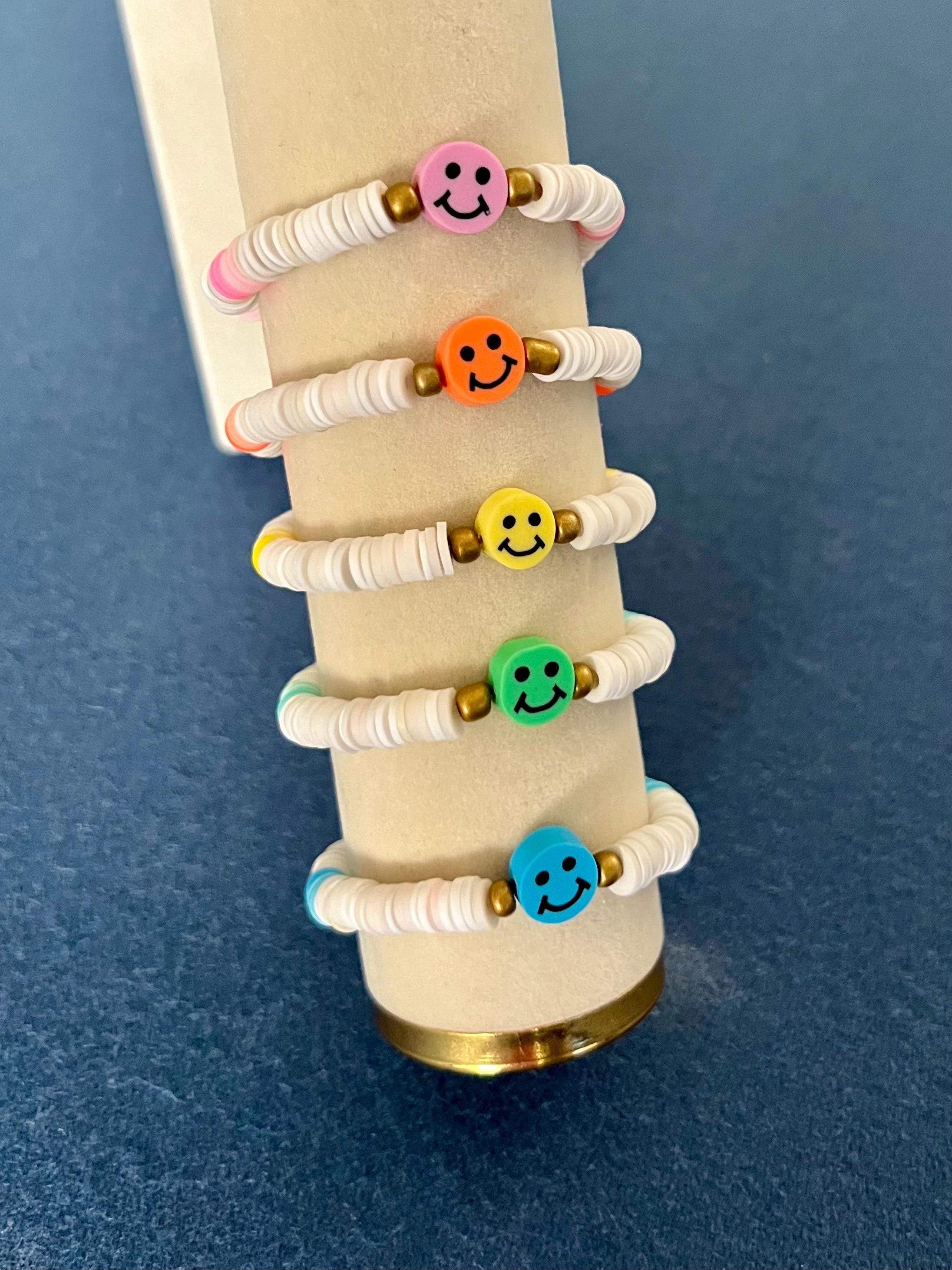 Rainbow Smiley Face Set - Etsy