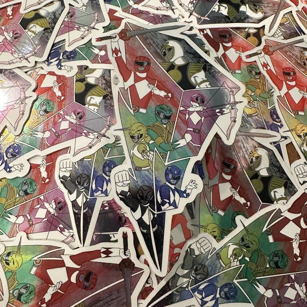 Power Rangers Banner - Etsy