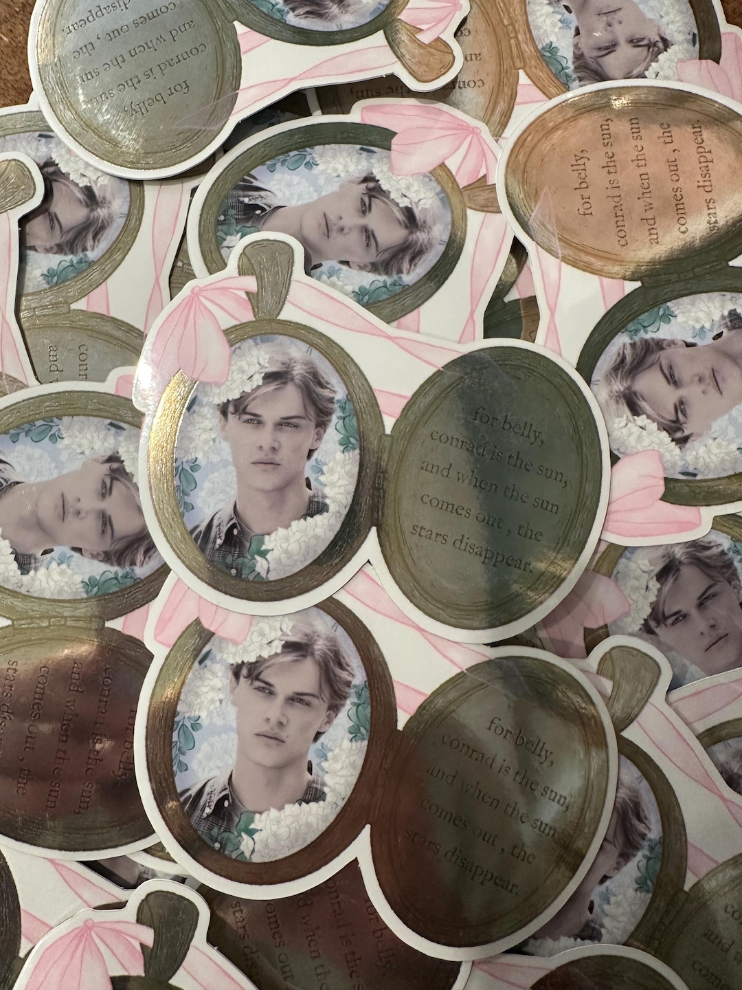 The Summer I Turned Pretty Conrad Sticker: Metallic Waterproof Vinyl ...