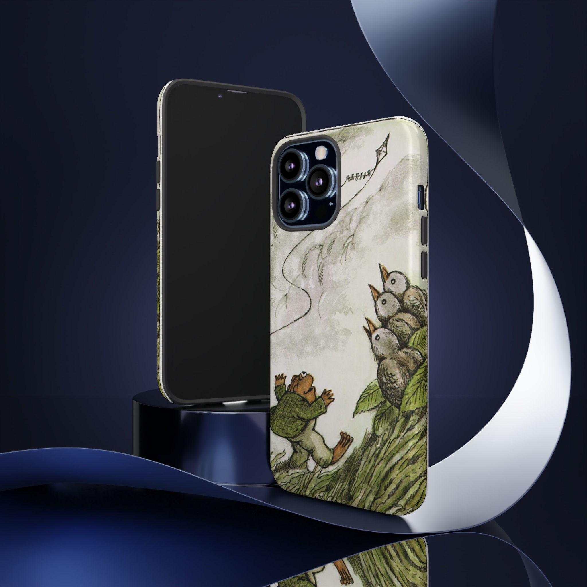 Frog and Toad iPhone Case, Frog and Toad Samsung Case, Gift Tough Cases ...