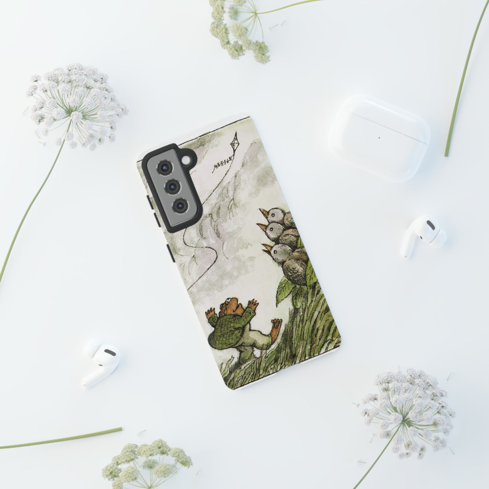 Frog and Toad iPhone Case, Frog and Toad Samsung Case, Gift Tough Cases ...
