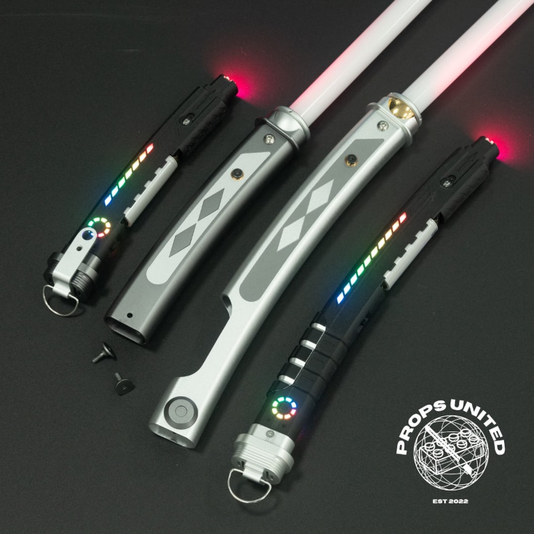 Ahsoka Tano Neopixel Lightsabers Fulcrum Proffie V2.2 W/ Blades ...