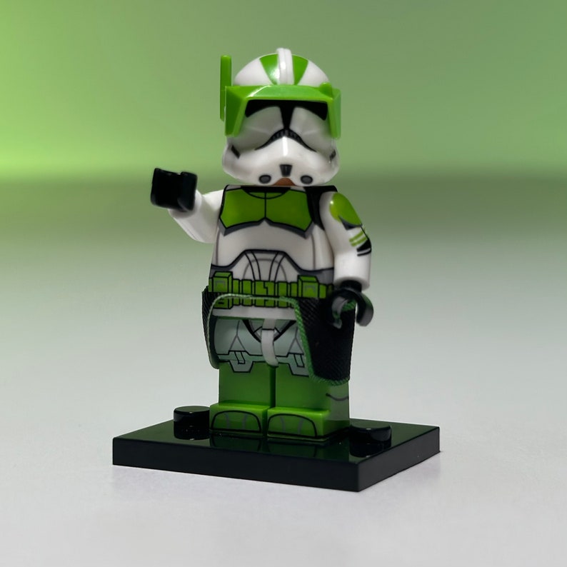 Commander Verd Figure Clone Trooper Star Wars Clone Wars 442nd Seige ...