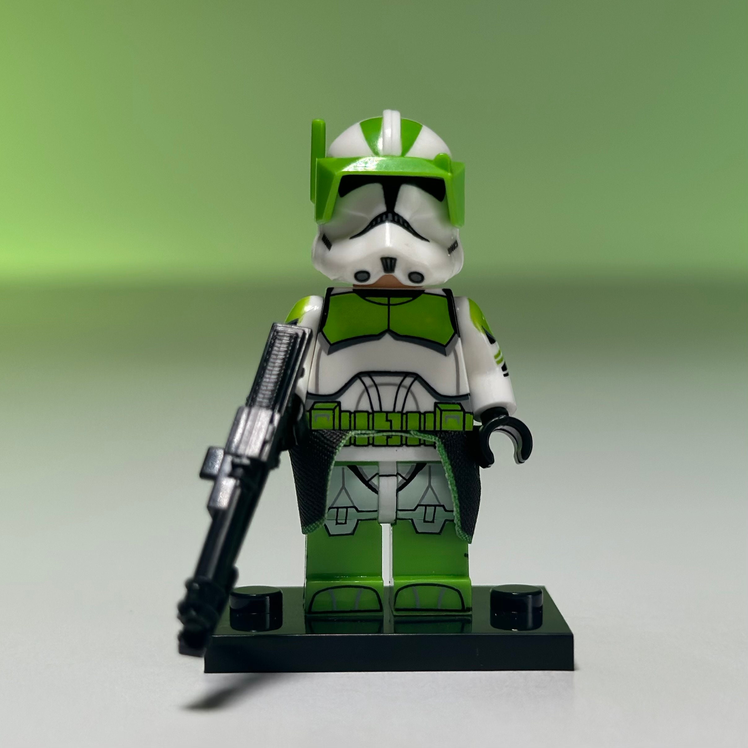 Commander Verd Figure Clone Trooper Star Wars Clone Wars 442nd Seige ...