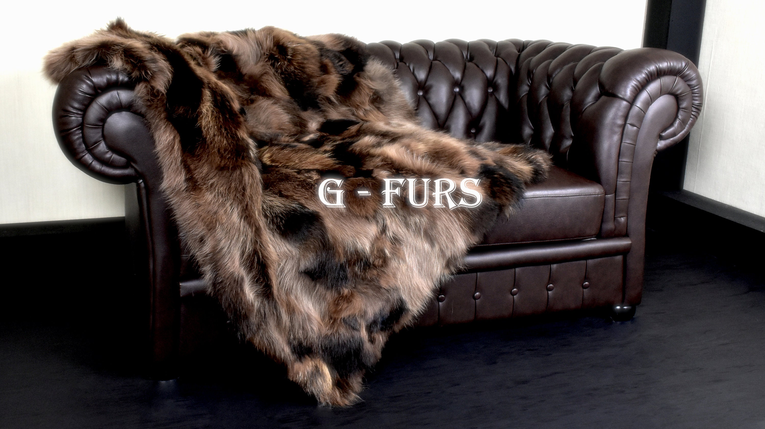 Luxury Real Matilda Fox Fur Throw Blanket - Etsy