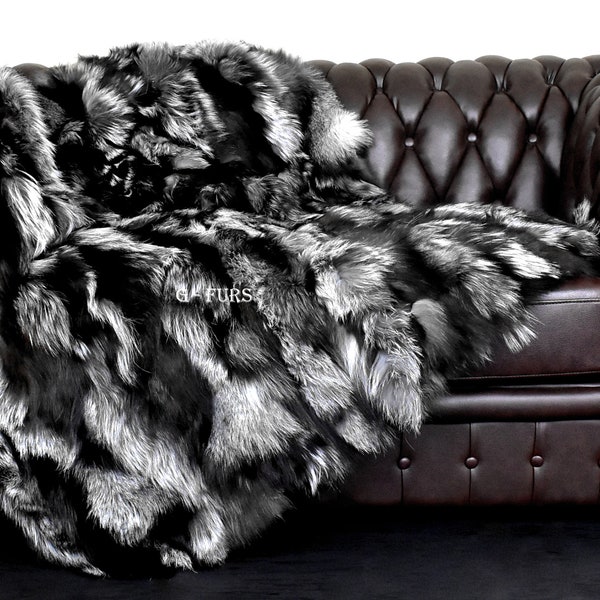 Real Furs Blanket - Etsy