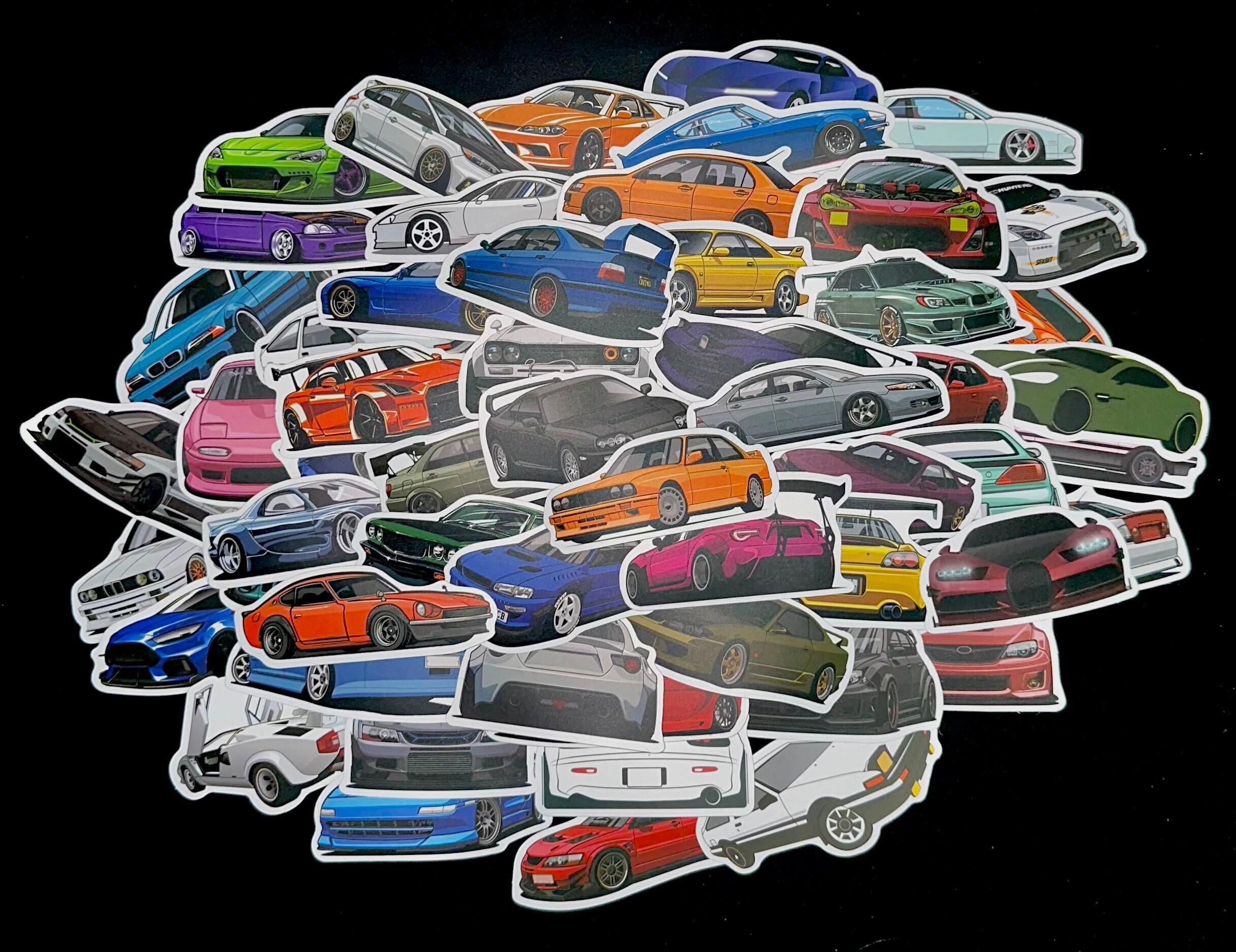 5 JDM Stickers Pack - Etsy