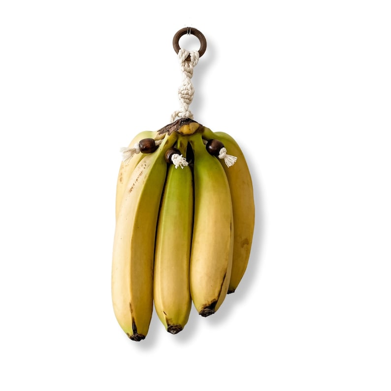 Macrame Banana Produce Hanger - Etsy