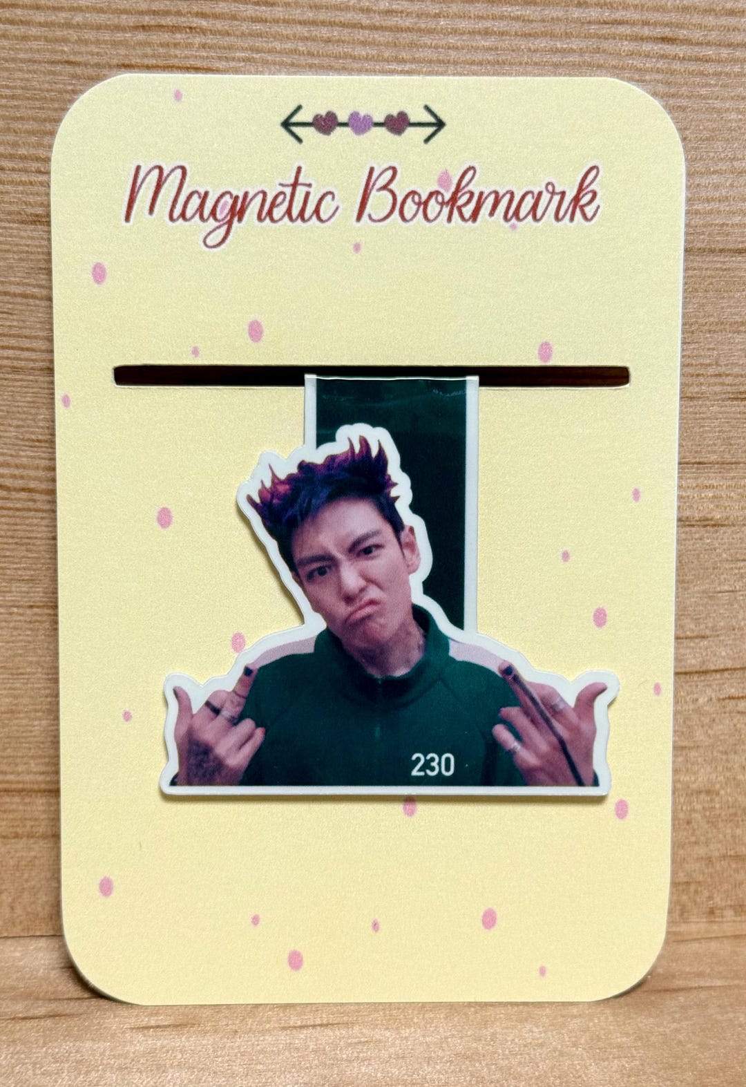 Thanos Magnetic Bookmark, Book Gift, Squid Game, Player 230, Reading ...