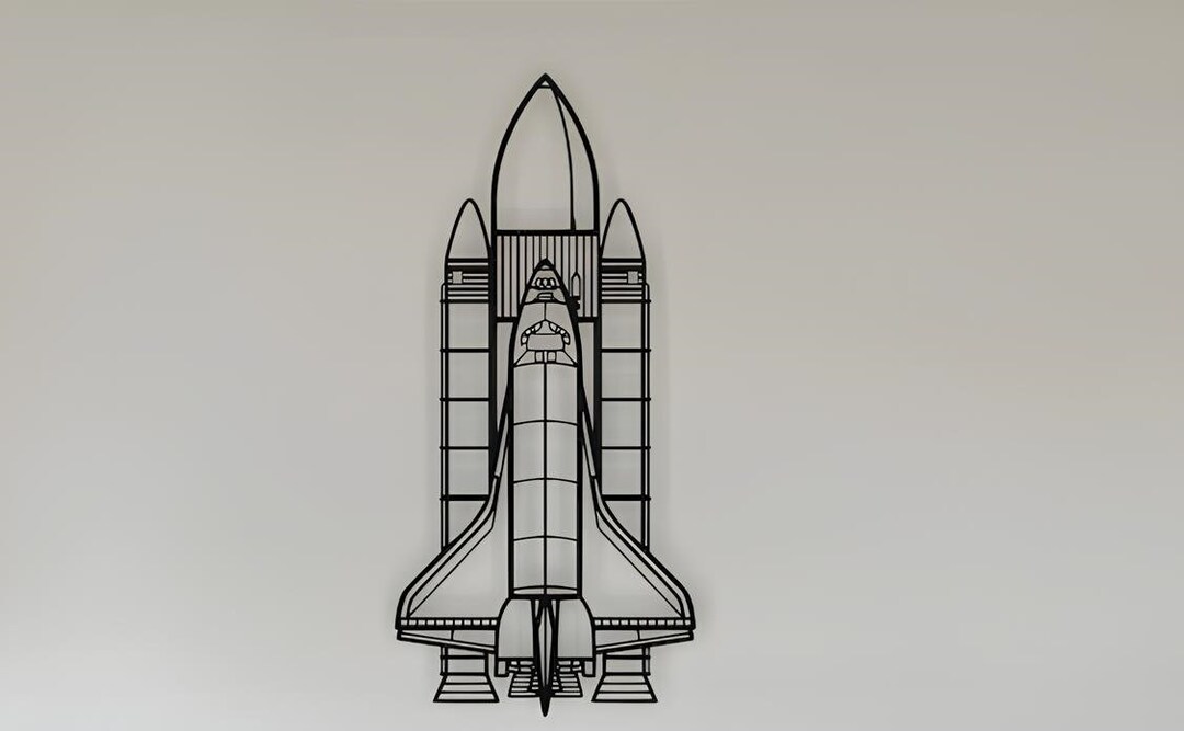 Space Shuttle, Space Shuttled Dxf, 1space Shuttled Wall Art, Space ...