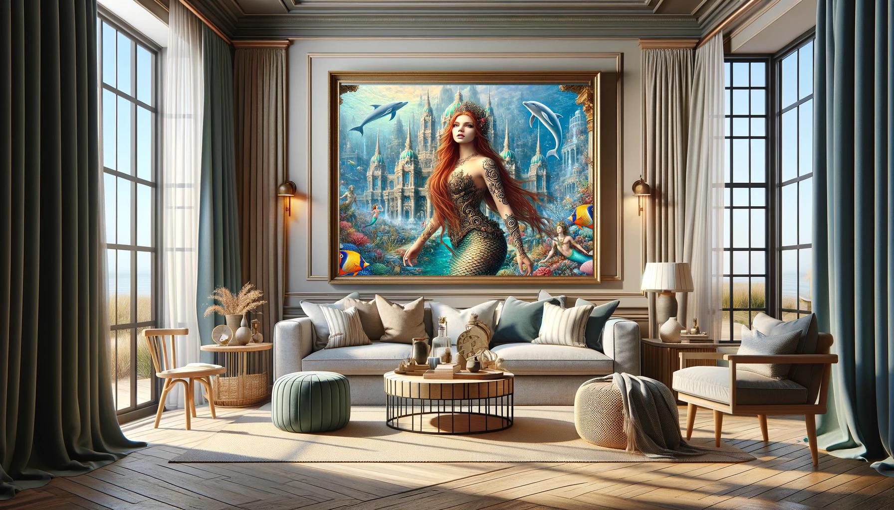Princess Casey of Atlantis - Digital Art Print (24.9 X 14.2, 300 DPI ...
