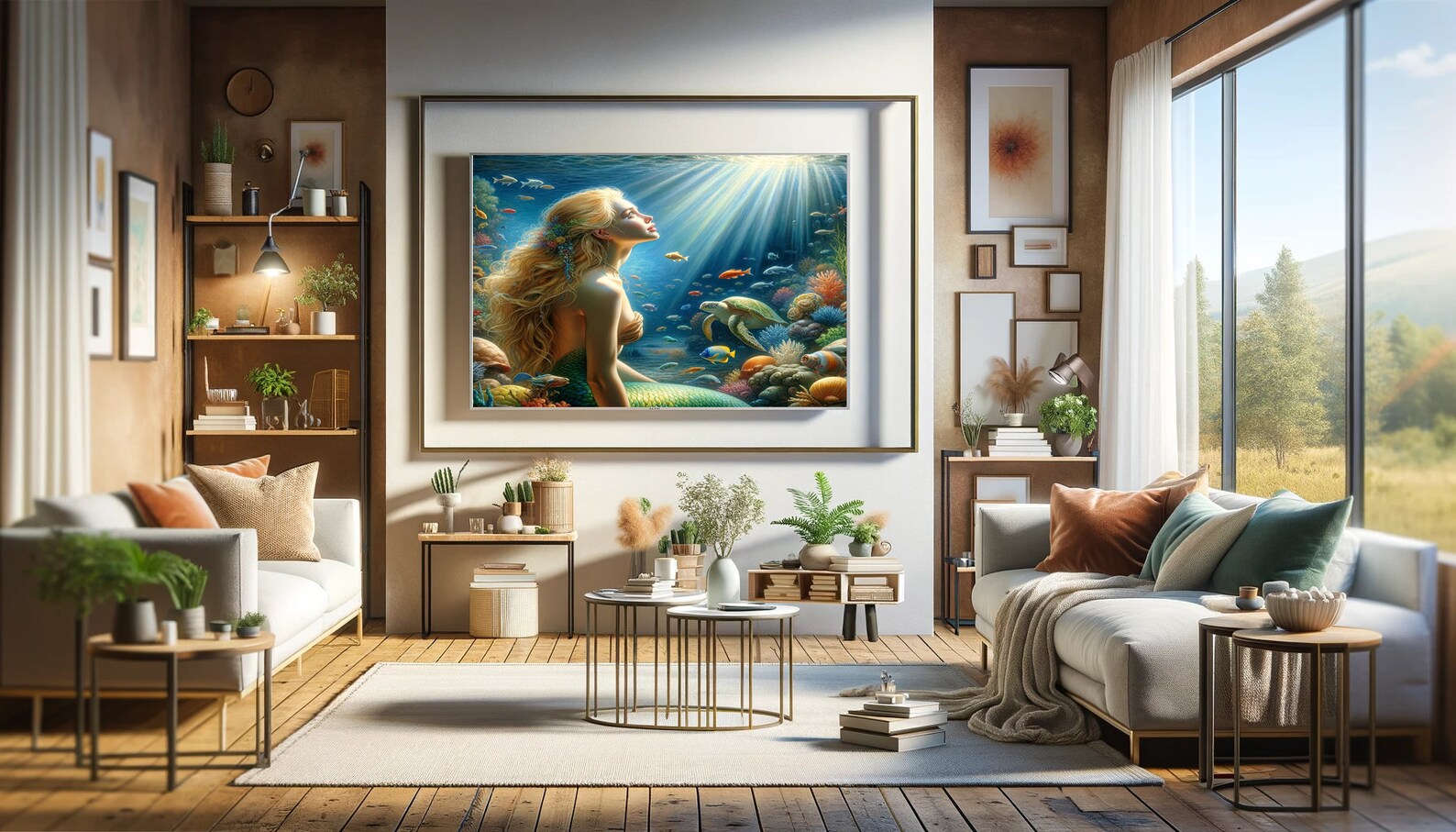 Digital - Sunbeam Serenade: Mermaid's Underwater Realm - Digital ...