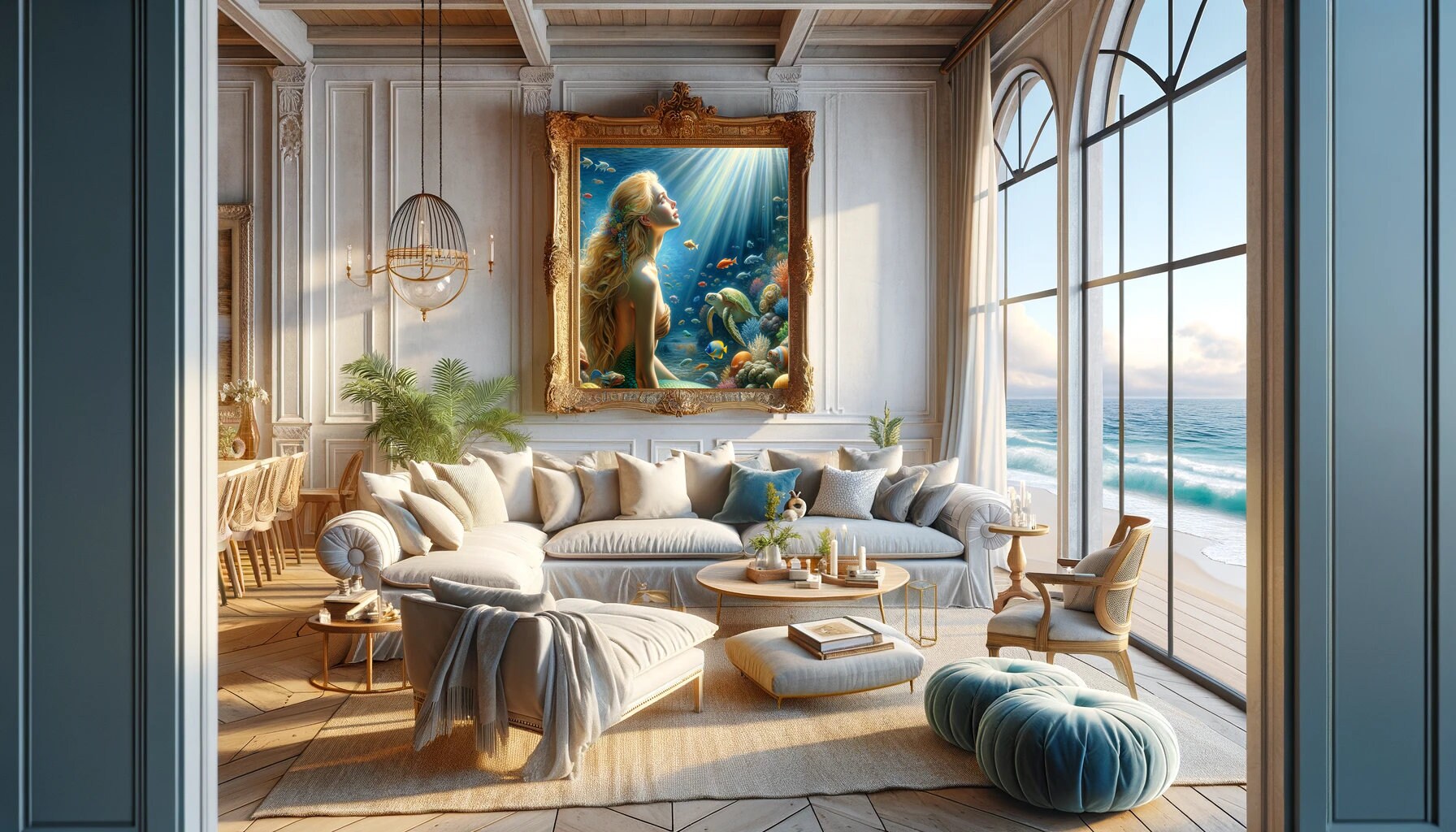 Digital - Sunbeam Serenade: Mermaid's Underwater Realm - Digital ...