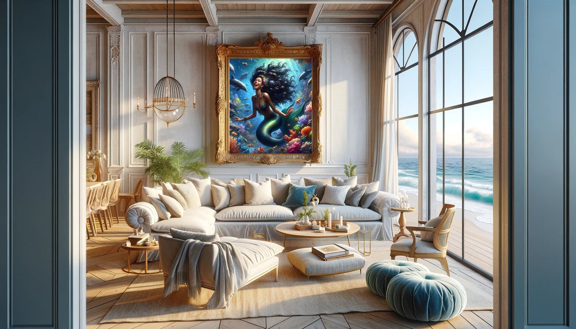 Digital - Imani the Mermaid: Jubilation Under the Sea - Etsy