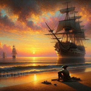 Dawn's Grace: Royal Fortune at Sunrise - Etsy
