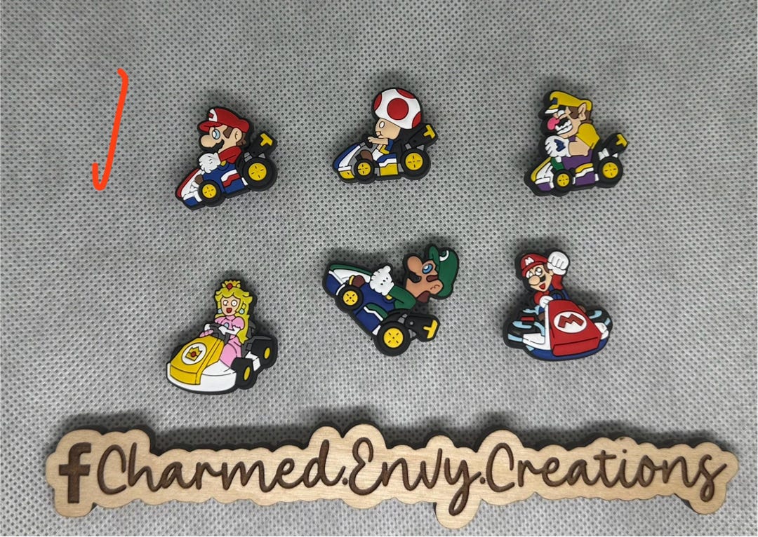 Croc Charms / Mario / Video Games / Mario Bros / Luigi / Bowser ...