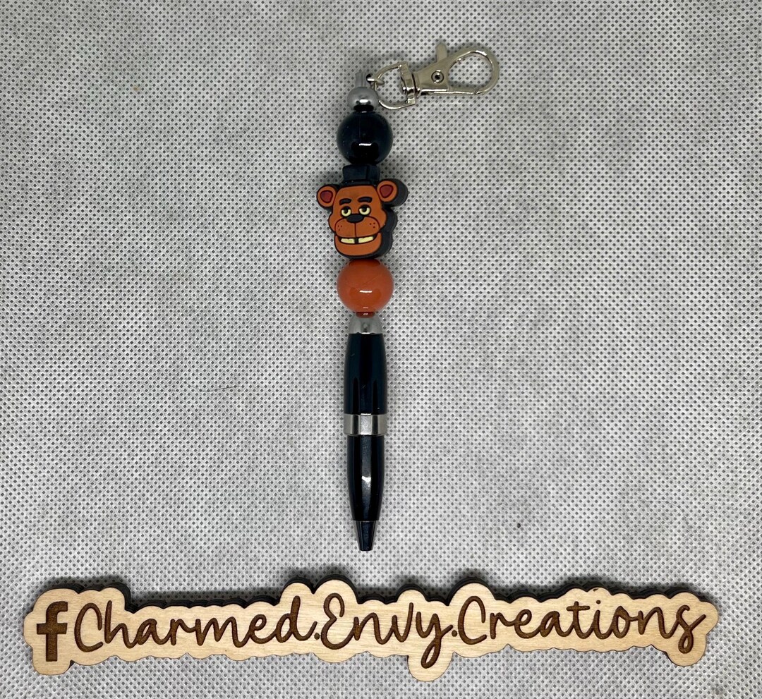 Beaded Ink Pen / FNAF / Five Nights at Freddys / Video Game / Mini Pen ...
