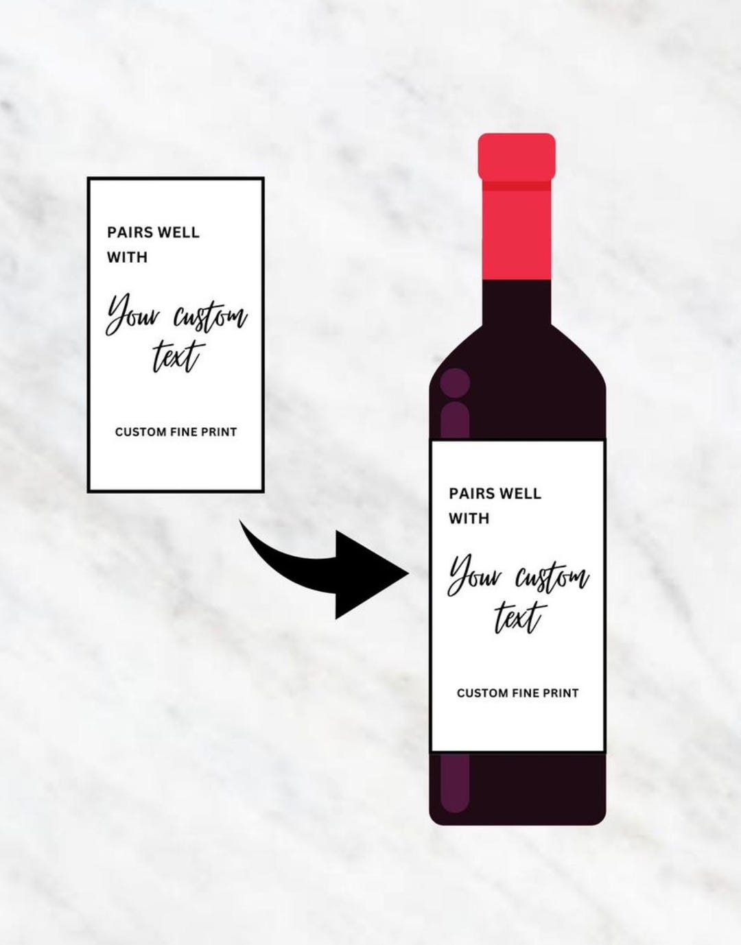 Custom Wine Bottle Labels - Etsy