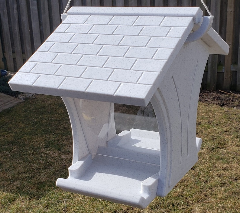 3D Printed Birdfeeder - STL Files - Base Mount or Hanging - Digital ...
