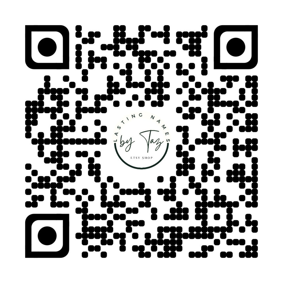 Custom Laser Engraved QR Code for Wi-fi and More - Etsy