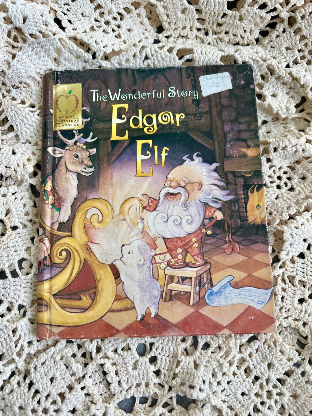 The Wonderful Story of Edgar Elf by Terry Collins 1998 Hardcover - Etsy