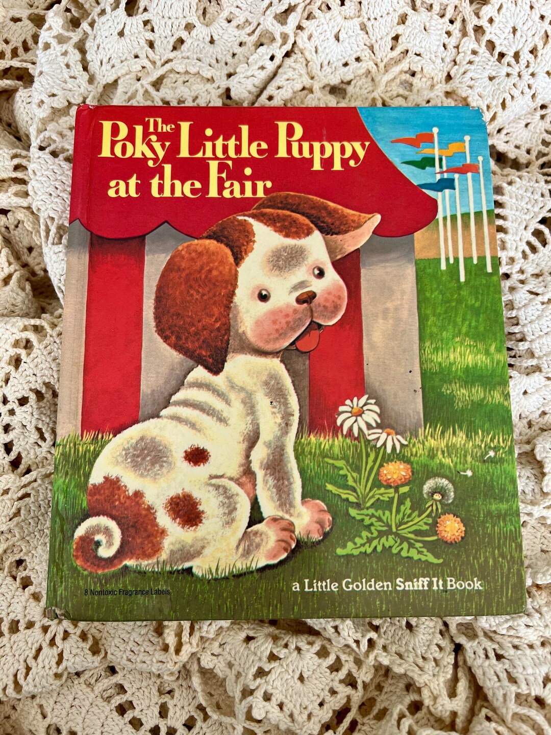 Vintage the Poky Little Puppy at the Fair Book Sniff It Little Golden ...