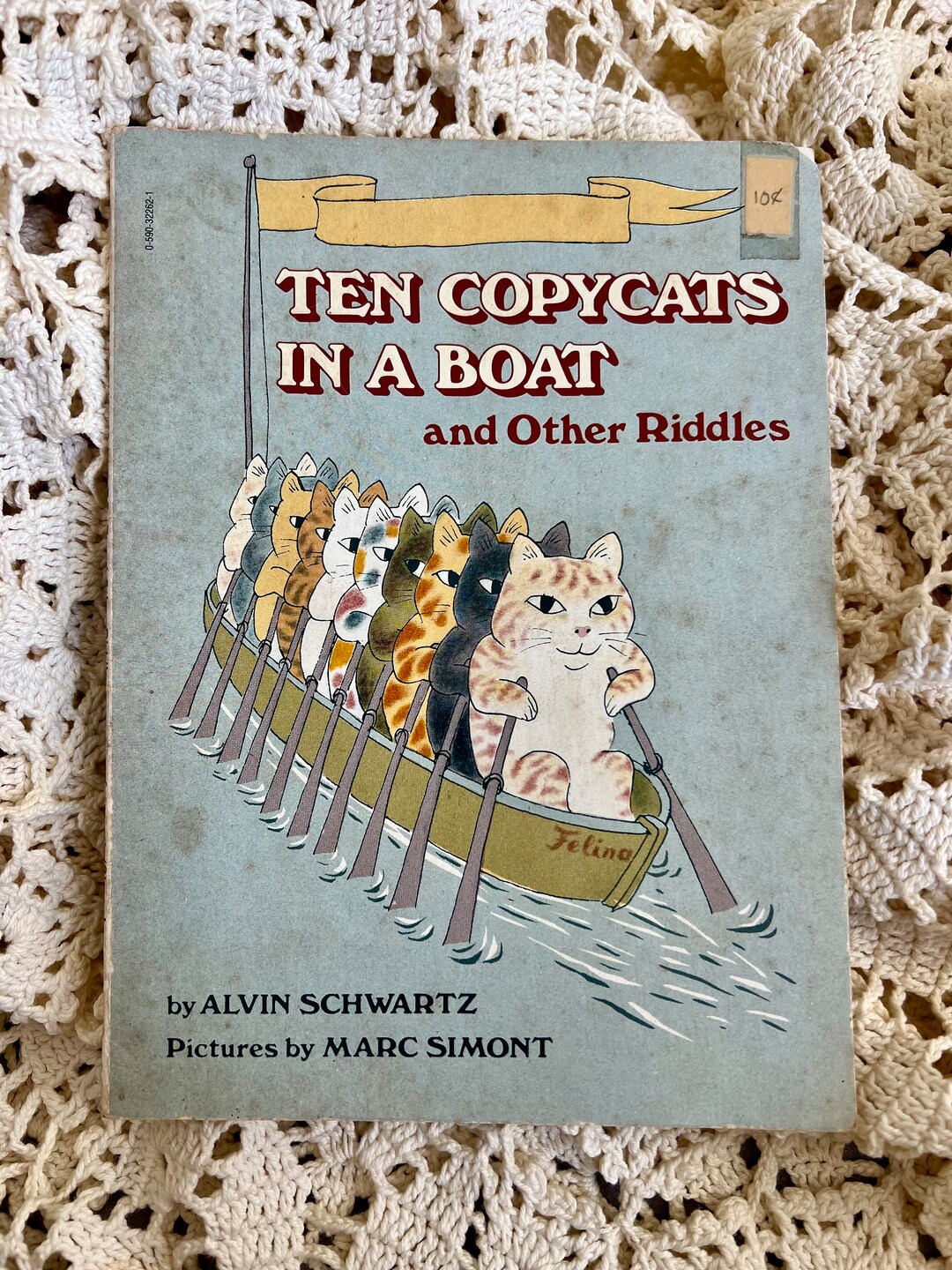 Ten Copycats in A Boat and Other Riddles Vintage by Alvin Schwartz 1980 Paperback - Etsy