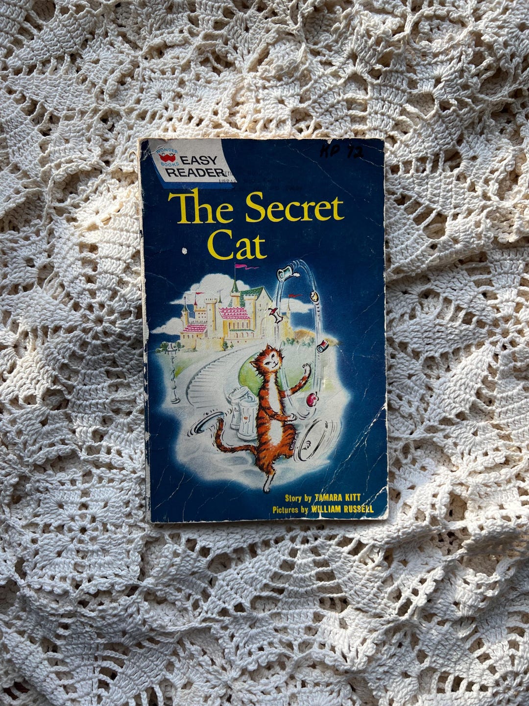Vintage 1961 Children’s Book – the Secret Cat – Wonder Books Easy ...
