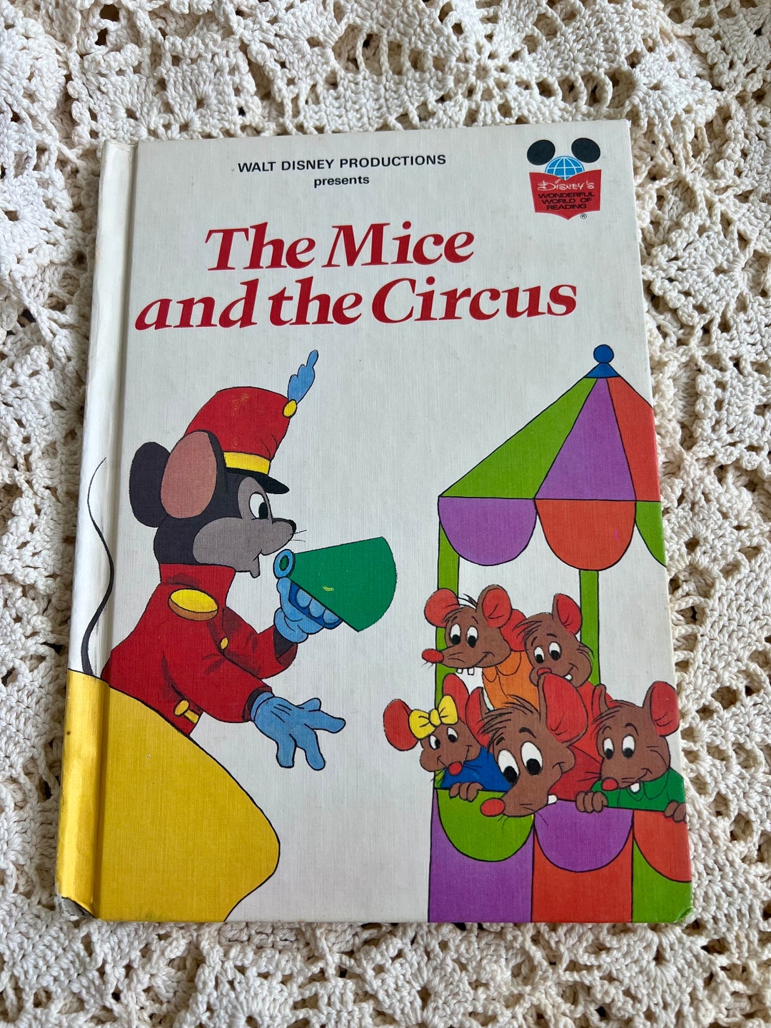 Disney's Wonderful World of Reading Book the Mice and the Circus 1979 ...