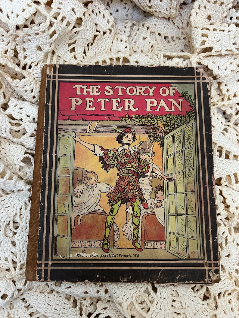 1926 the Story of Peter Pan Retold in Story Form From J.M. Barries ...