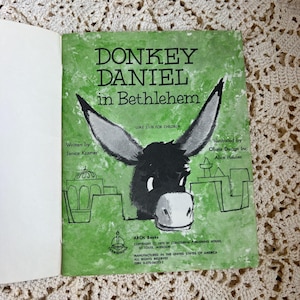 Donkey Daniel in Bethlehem: Luke 2 for Children by Janice Kramer 1970 ...