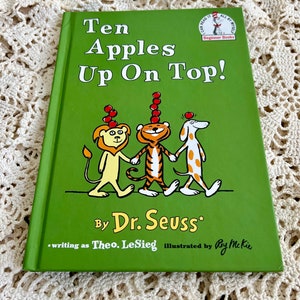 Ten Apples up on Top! - Dr. Seuss - Hardcover 1989 - Etsy